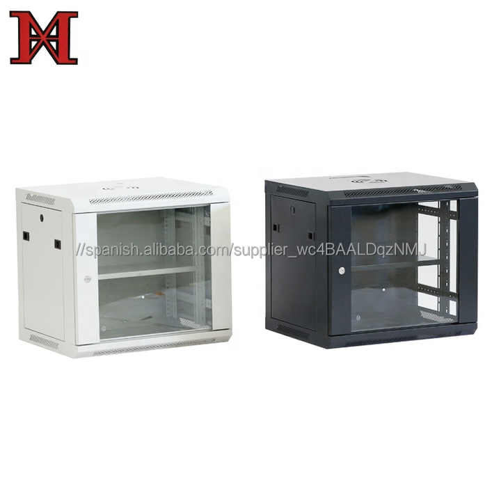6U 9U de montaje en pared gabinete de Rack carcasa (ensamblado ...
