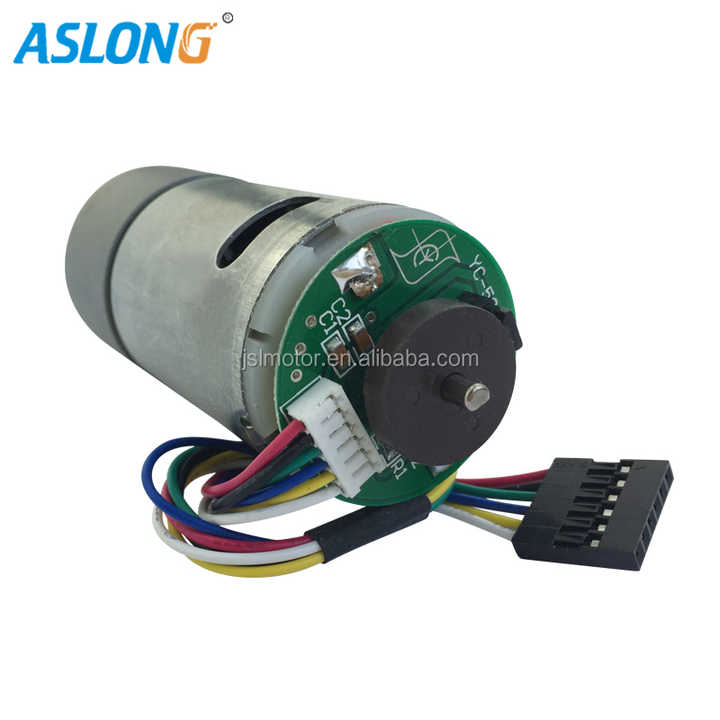 12V DC Gear Motor Encoder - High Efficiency & Adjustable Speed