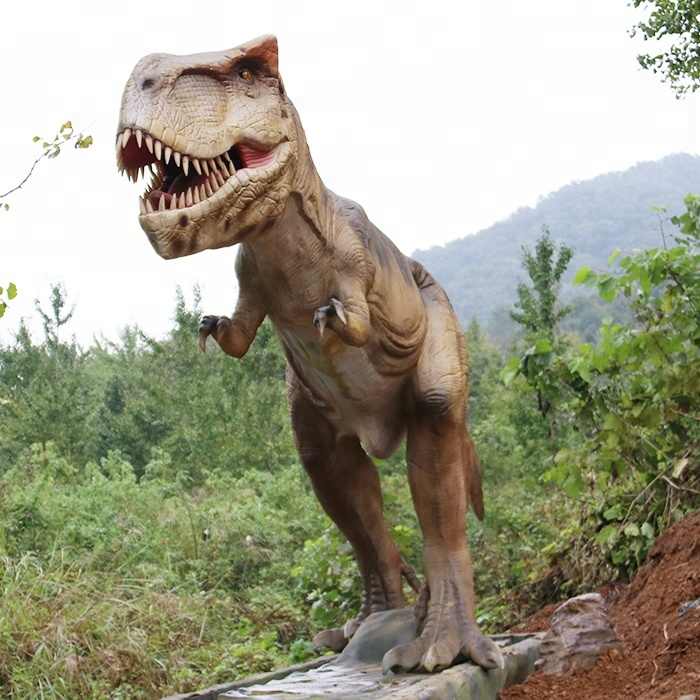 Remote Control Life Size Animatronic Robot T Rex Dinosaur