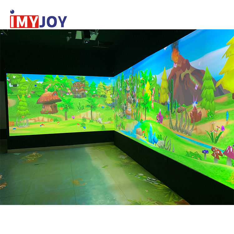 3D Interactive Touch Screen Immersive Projection Game