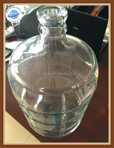 10L glass bottle large glass bottle for water or wine