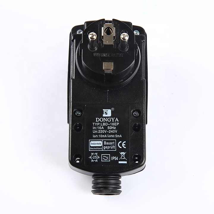 European RCD Plug Safety Plug - Reliable Grounding Solutions