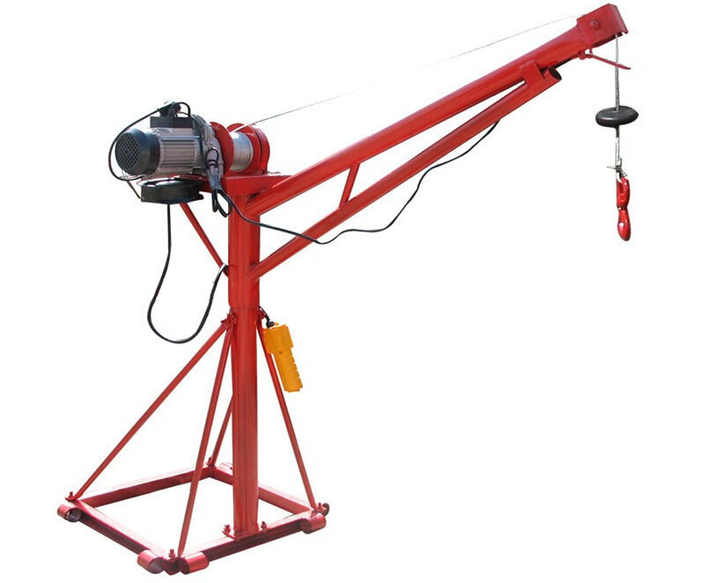 Portable Crane Lift - Ideal for Construction Projects