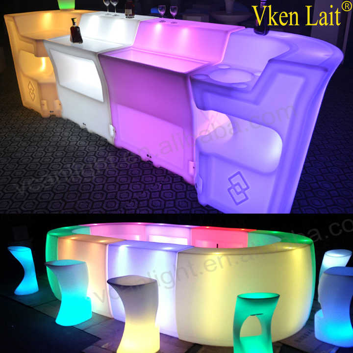 Outdoor Plastic Led bar Counter bar Table for Sale| Alibaba.com