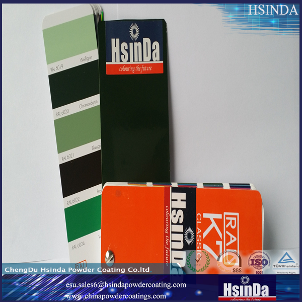 Spray Powder RAL 7032 Texture Powder Coatings by Hsinda