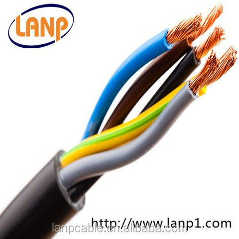 4X8 AWG 600V Electric Cable - Stranded Copper, PVC Insulation