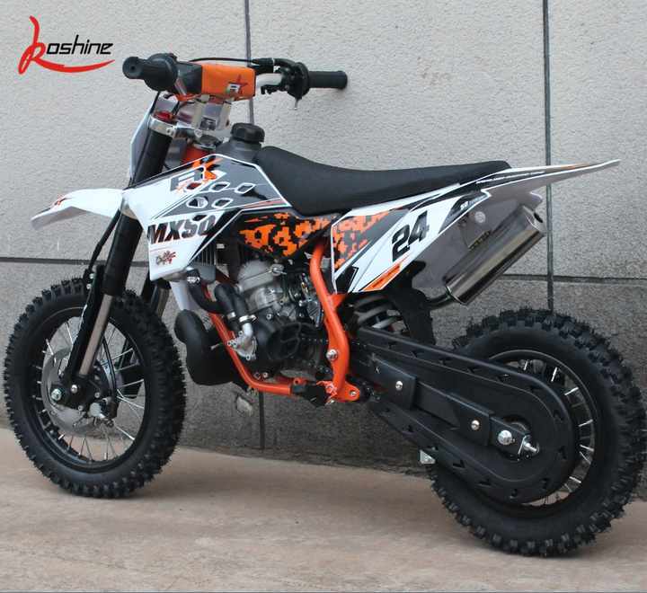 KOSHINE GS396 50cc Dirt Bike - 2 Stroke Water Cooled Engine