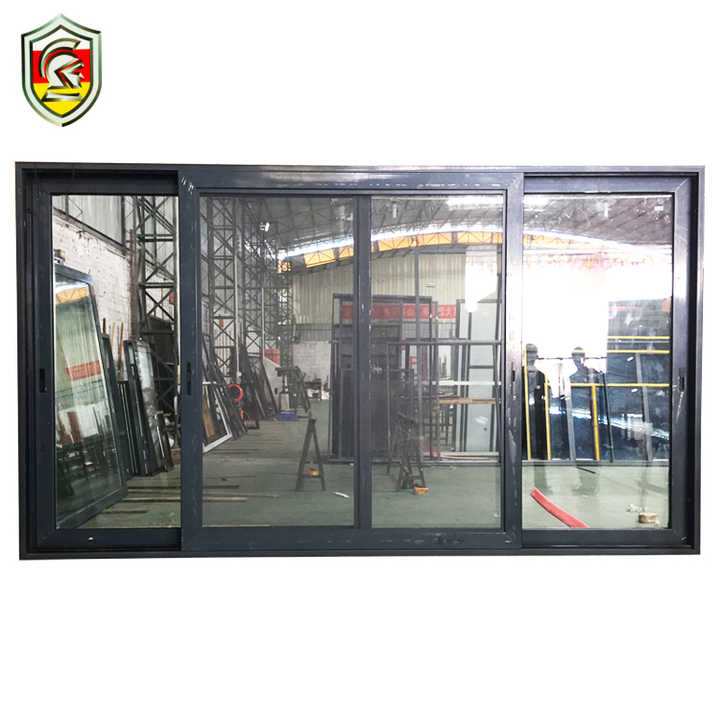 8mm Triple Bullet Proof Tempered Glazed Aluminum Doors