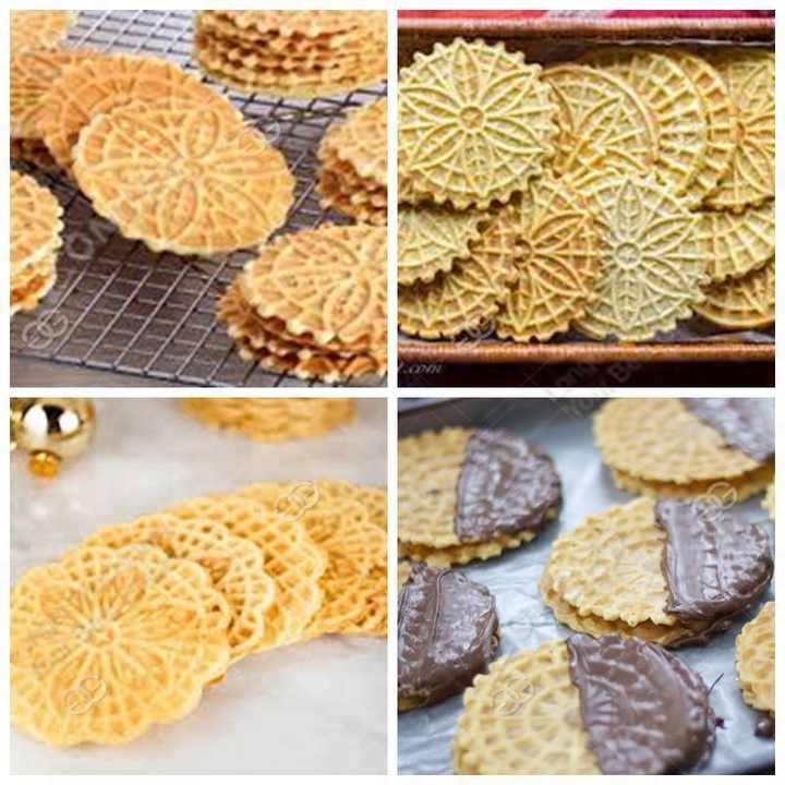 Automatic Pizzelle Cookie Making Machine Italian Pizzelle Maker ...