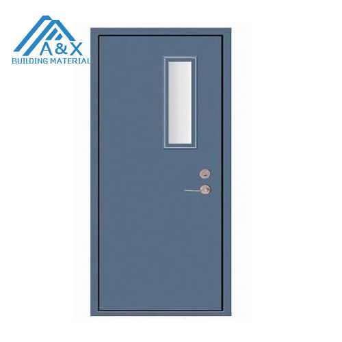 Steel Fire Rated Door with Glass - Latest Design & Protection