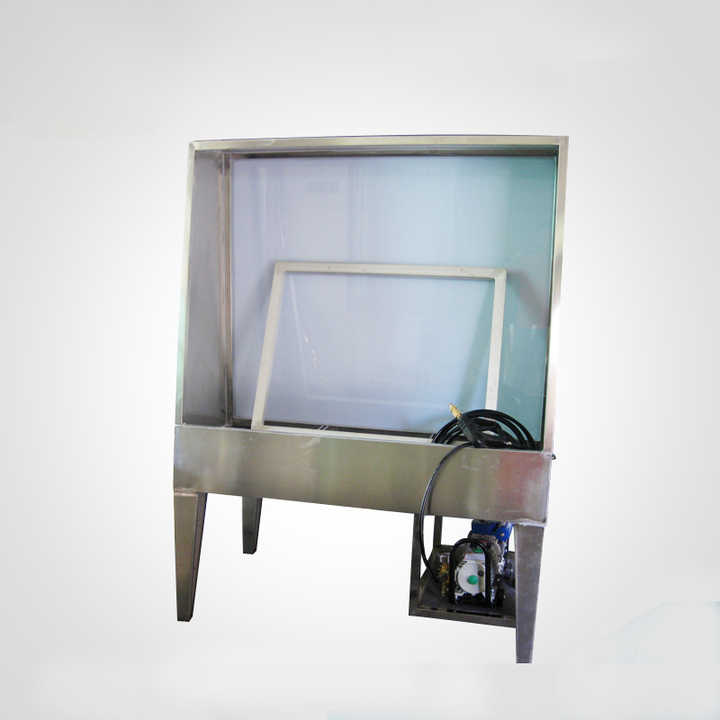 Stainless Steel Screen Washing Booth - Efficient & Durable