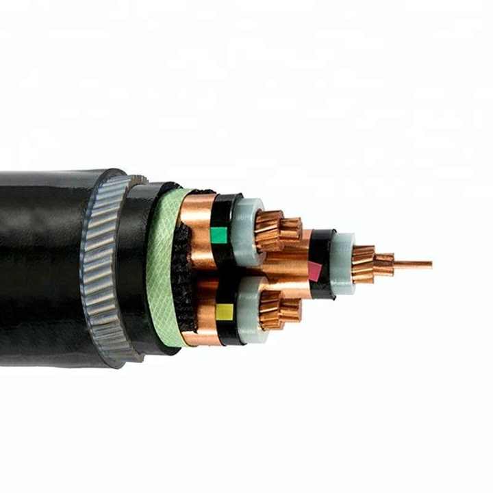 Pakistan Medium Voltage Power Cable CU/XLPE/PVC Semi-Conductive ...