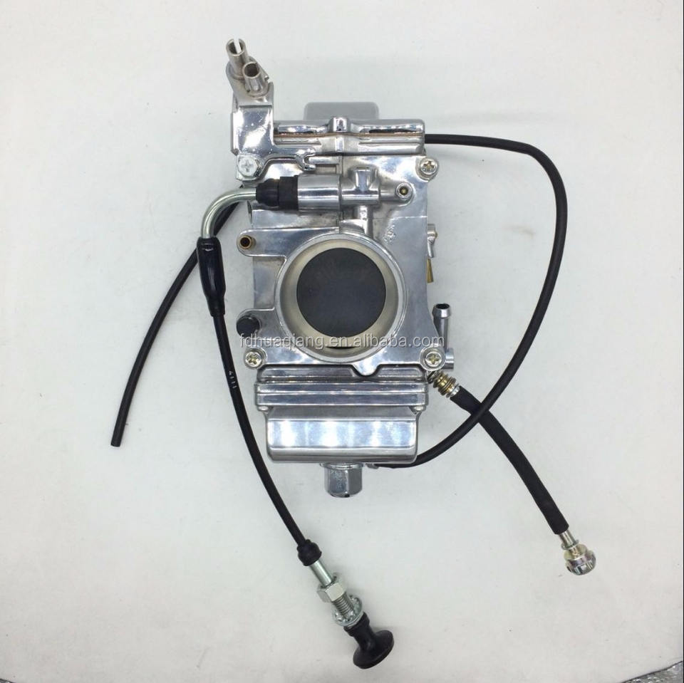 Mikuni HSR48 48MM Polished Silver Carburetor for Motorcycles - New ...