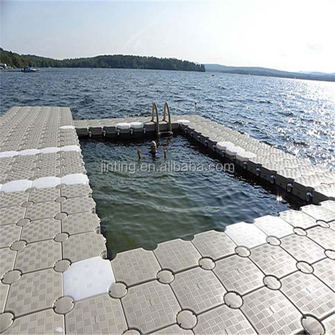 HDPE modular floating pontoon dock jetty with parts500x500x400