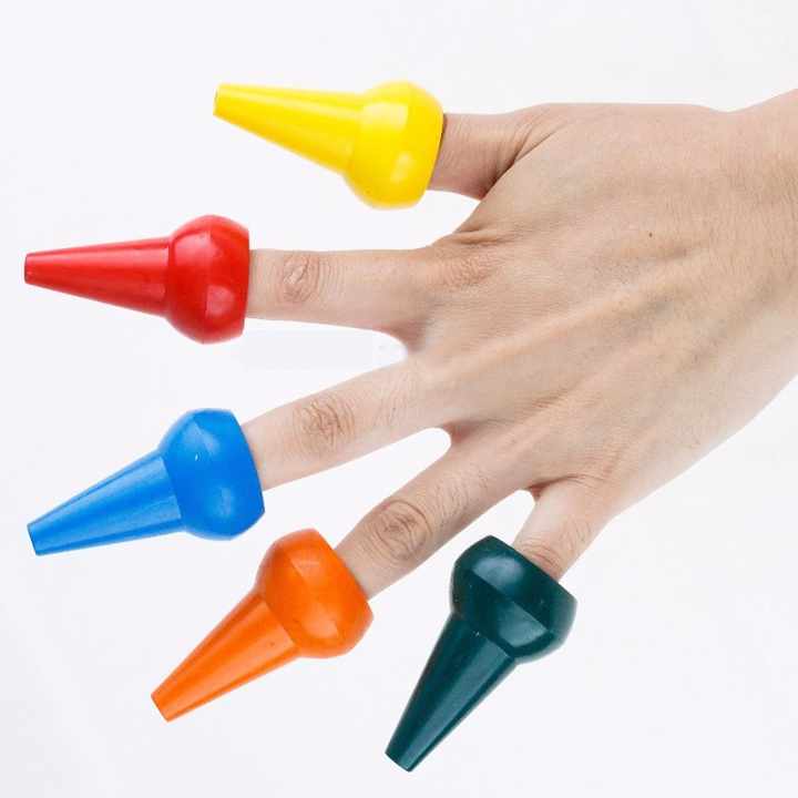 Jungle Animal Crayons - Fun, Non-Toxic, 3D Shaped Wax Crayons for Kids