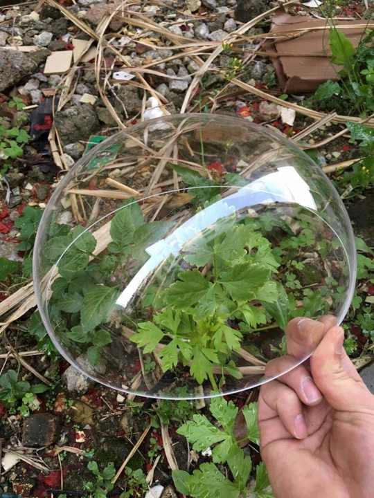 Clear Acrylic Half Sphere in Custom Colors - Eco-Friendly PMMA Plastic ...