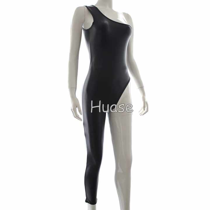 Sexy One Leg Bodysuit - Erotic Catsuit for Nightclub Dancing