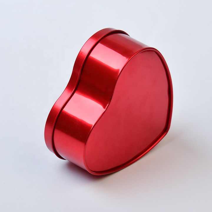 Valentine's Day Gift Tin Box - Heart-Shaped & Customizable