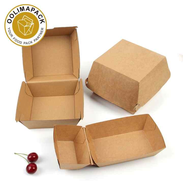 Large Clamshell Hamburger Take Out Carton - OOLIMA
