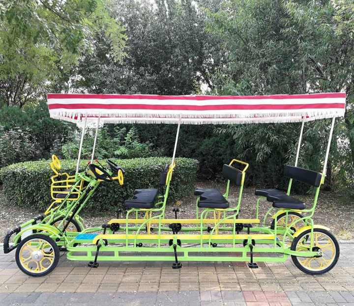 6 Person Touring Cycle - Tandem Bicycle for Sightseeing