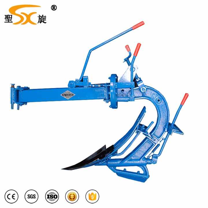 Double Side Single Plough for Hand Walking Tractor - New