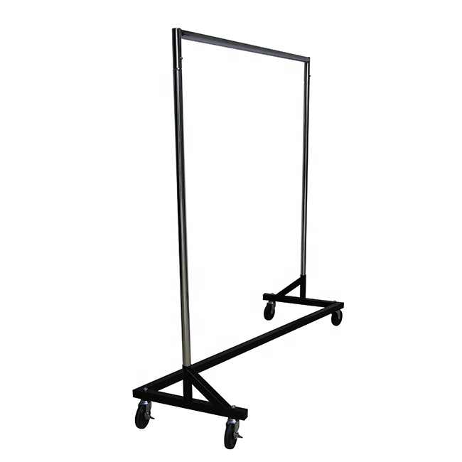 Single Rail Clothing Racks - Portable & Durable Solutions