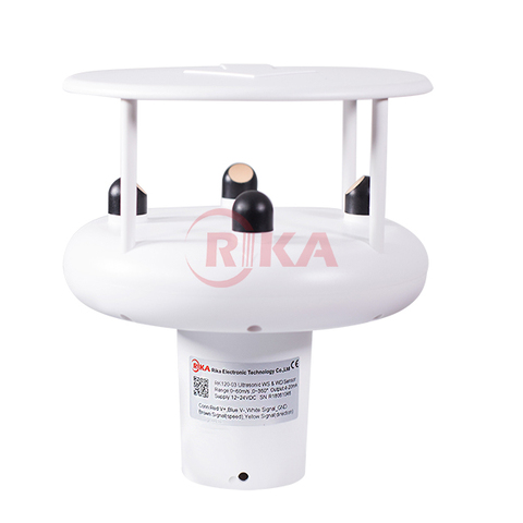 RIKA RK900-10 RS485 RS232 SDI-12 Ultrasonic Weather Station with Wind ...