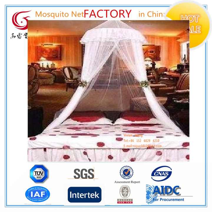 King Size Bed Round Circular Portable Folded Mosquito Net