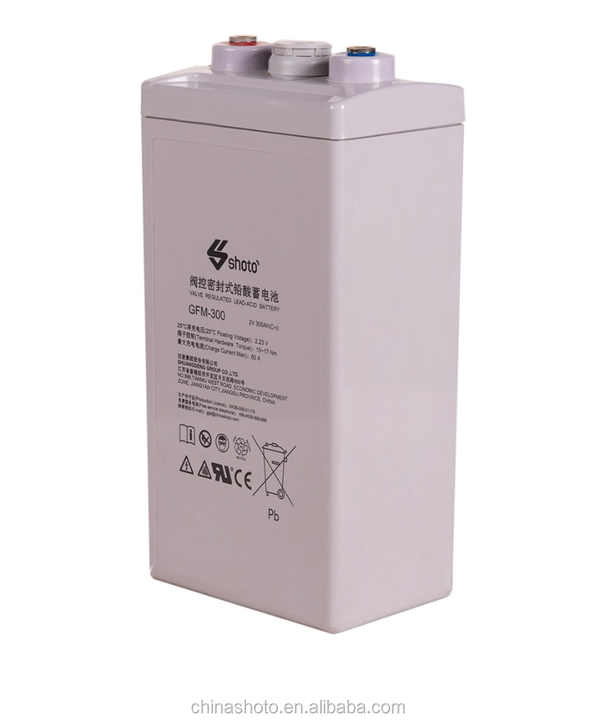 Shoto GFM-300 VRLA Battery - 300ah for Telecom & Energy