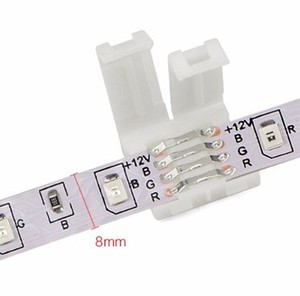 Wholesale 8mm 4 pin led strip connector For Seamless Connections ...