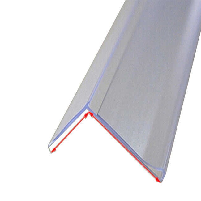Plastic Strip Edge Guard - Clear PVC Corner Protector