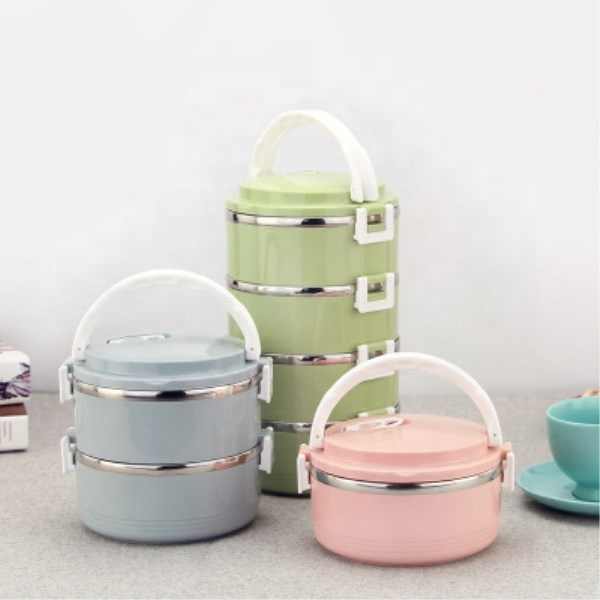 Stackable Stainless Steel Lunch Box - Bento Box