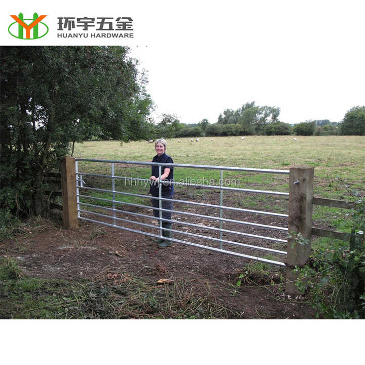 Galvanized Steel Farm Gates for Outdoor Fencing - OEM