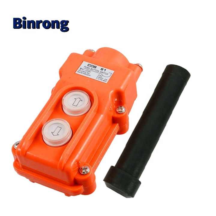 COB61 Hoist Crane Push Button Switch - 5A 250VAC IP65