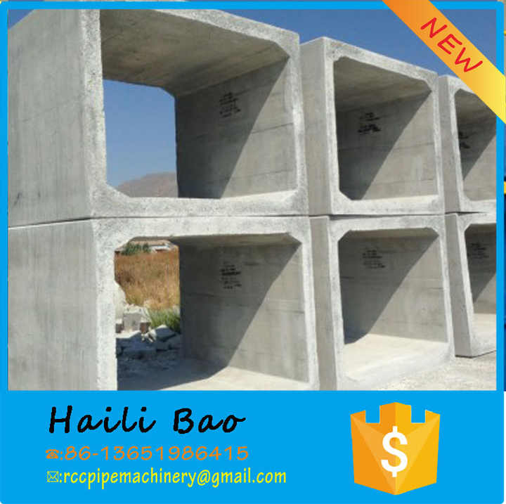 Reinforced Precast Concrete Box Culvert Moulds for Utility Tunnels ...