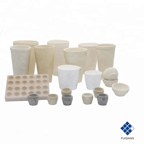 good qualtity Laboratory Fire Assay Crucibles For Gold melting