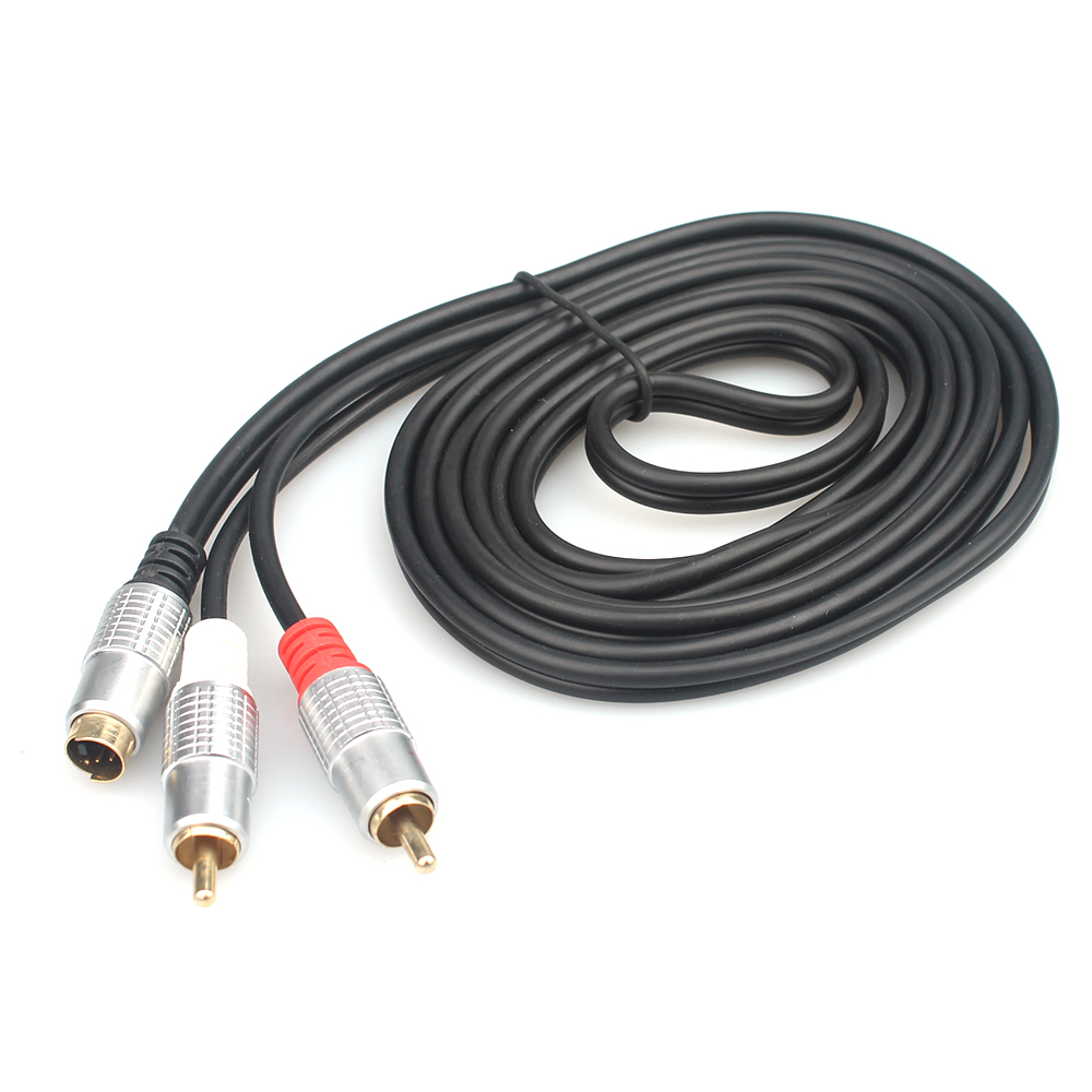 9 Pin Mini Din to RCA Cable - Audio & Video Solutions