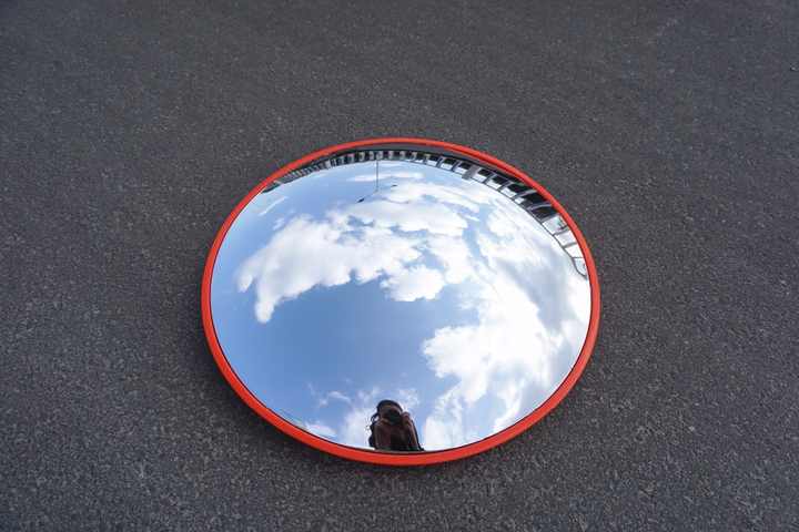 45cm Safety High Visibility Indoor Wide Angle Traffic Convex Mirror by LUBA