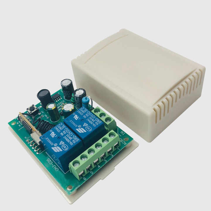 433Mhz Universal Wireless Remote Control Receiver for Fixed Code and Rolling Code Receiver Rc ...