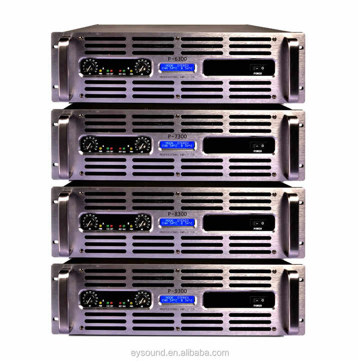 3U PRO AMPLIFIER 2*1300w 8ohm EV AMP P9300 by EYSOUNDPRO
