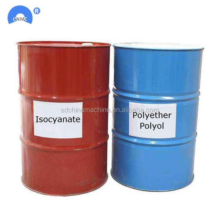 Two component blend polyether polyol and isocyanate Pu spray foam insulation price for sale ...