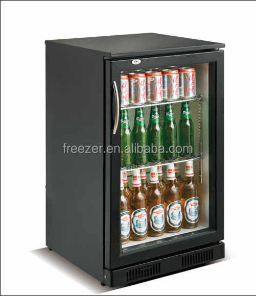 Custom Wholesale Black Powder Coated Kitchen Outdoor R134a Glass Door ...