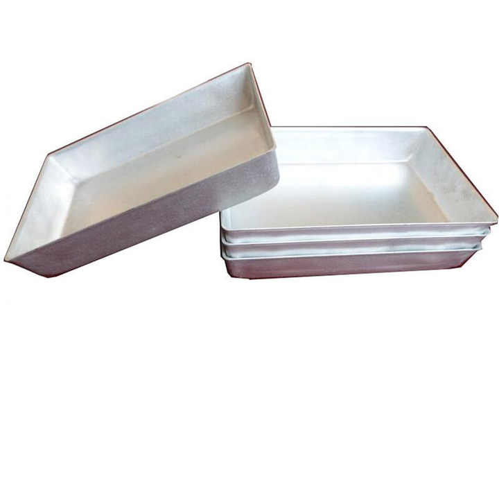 Customized Rectangle Shape Aluminum Freezer Tray Durable Environmental ...