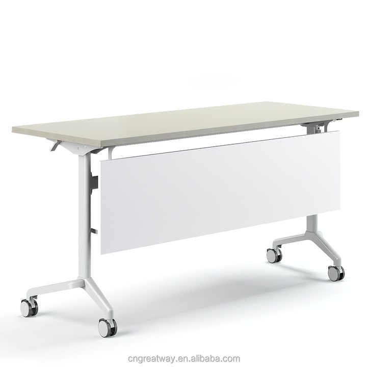 Greatway Folding Desk with Wheels - Versatile Office Furniture