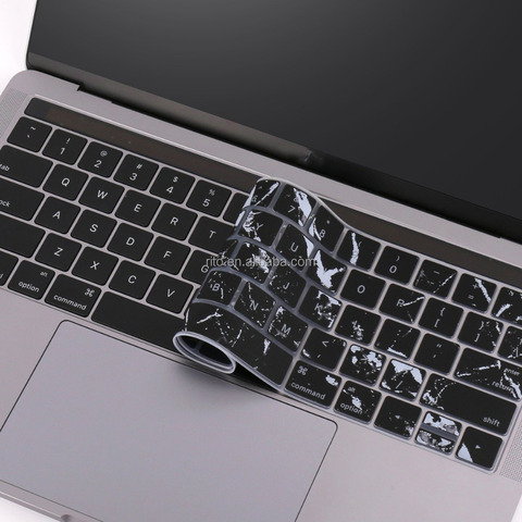 Ultra slim waterproof galaxy laptop keyboard cover for Mac book pro ...