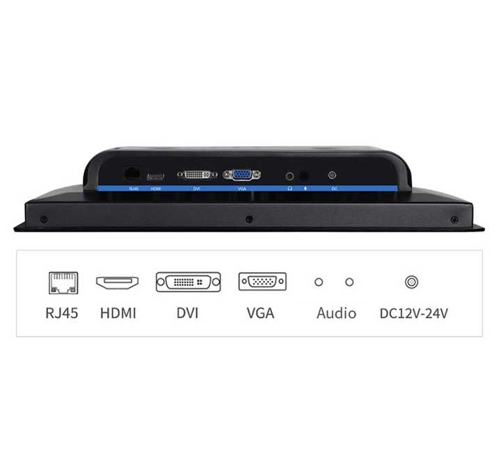 Embedded 15 Inch Touch Screen Monitor - Raspberry Pi Compatible