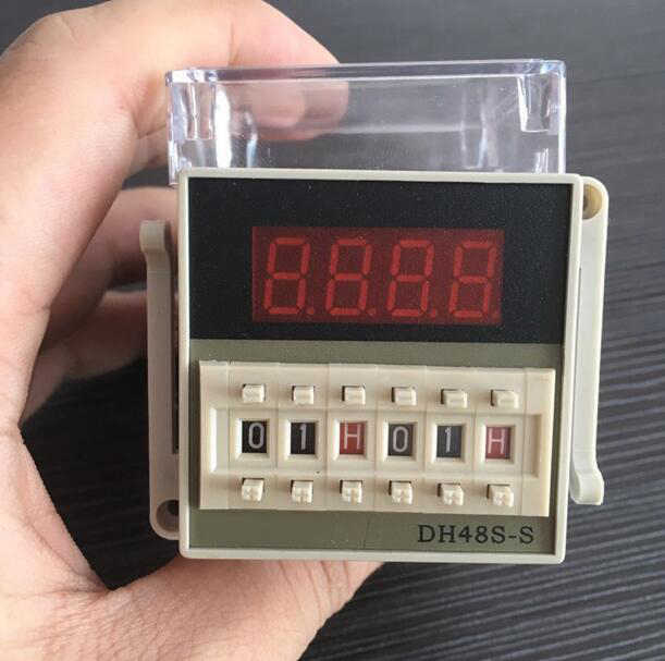 DH48S-S AC220V LCD Digital Timer - Precision Time Delay Relay