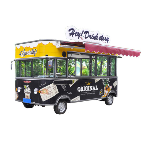 OEM 7m Long Concession Food Cart - Durable & Versatile
