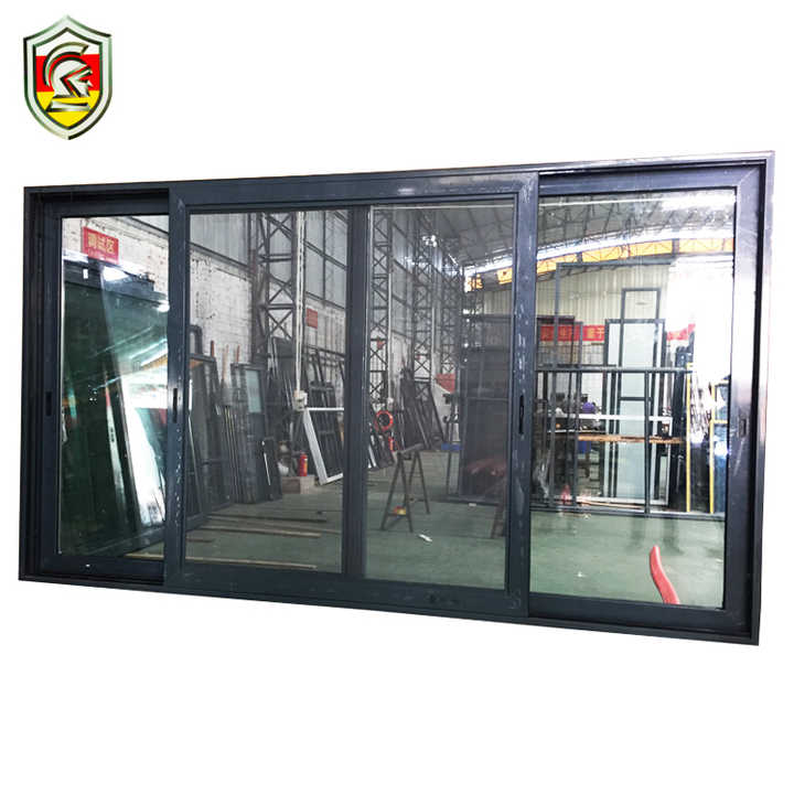 8mm Triple Bullet Proof Tempered Glazed Aluminum Doors