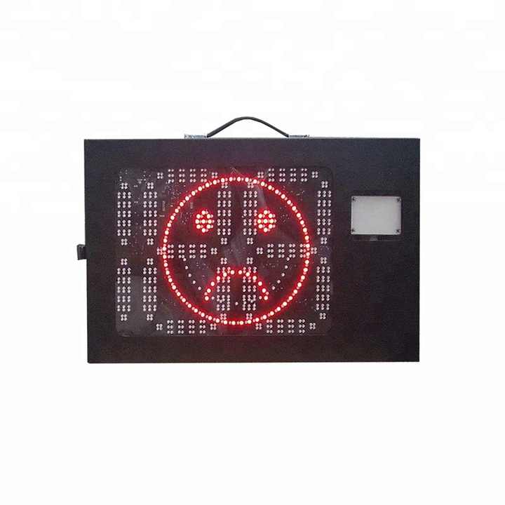 Radar Speed Sign Display Smile and Cry Face - Safety & Awareness